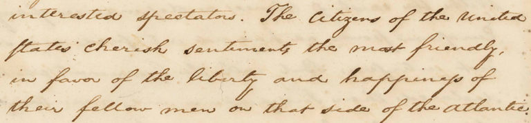 A New American Diplomacy: The Monroe Doctrine - Highland
